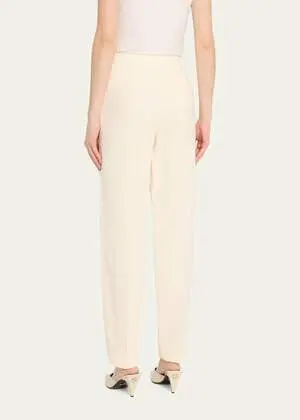 Giorgio Armani Pleated Cady Tuxedo Trousers