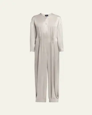Giorgio Armani Long Sleeve Jumpsuit