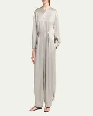 Giorgio Armani Long Sleeve Jumpsuit