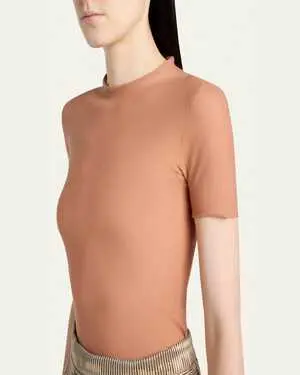 Giorgio Armani Short Sleeve Sweater