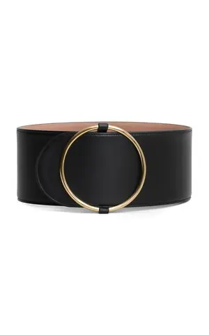 Alaïa Leather Belt - Black