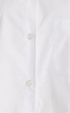 TWP Next Ex Cropped Cotton Shirt