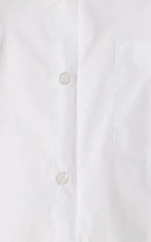 TWP Next Ex Cropped Cotton Shirt