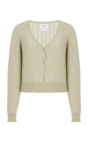 Women's Barrie Green Knitwear