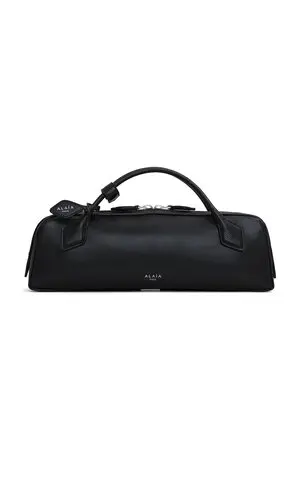 Alaïa Le Teckel Leather Clutch - Black