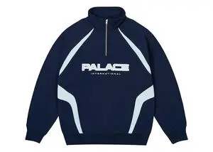 Palace Zip Up Sport Tops For Men