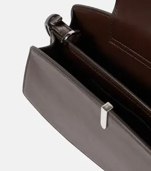 Savette Florence Small Leather Shoulder Bag - Brown