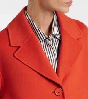 Max Mara Single-breasted Wool Coat