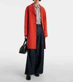 Max Mara Single-breasted Wool Coat