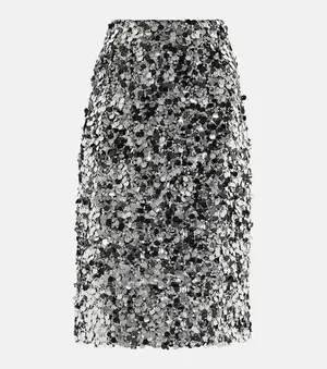 Dolce & Gabbana Sequined Pencil Skirt