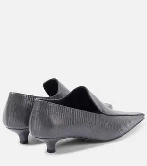 TOTEME Embossed Leather Pumps