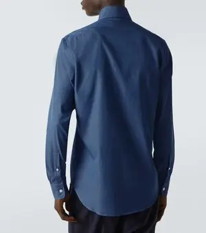 Thom Sweeney Cotton Chambray Shirt