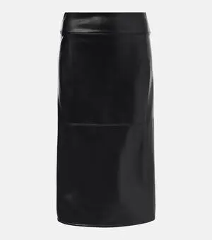 Max Mara Volonta High-rise Midi Skirt - Black