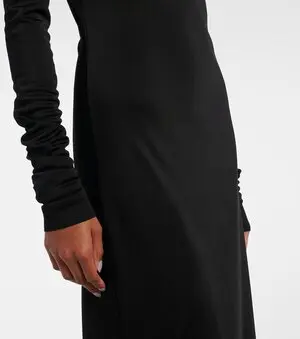 Khaite Norla Maxi Dress - Black