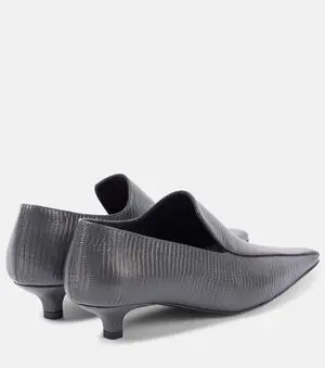 TOTEME Embossed Leather Pumps