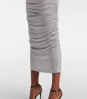 Dolce & Gabbana Wool Midi Dress