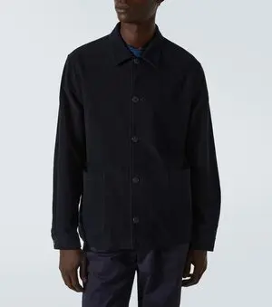 Sunspel Cotton Moleskin Overshirt