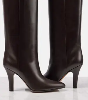THE ROW Prudence Leather Knee-high Boots