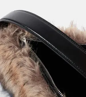 Coperni Sound Swipe Leather Shoulder Bag