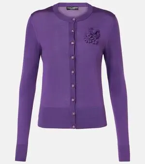 Women's Purple Cardigans