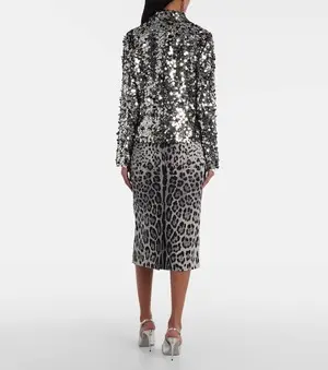 Dolce & Gabbana Sequined Blazer
