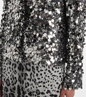 Dolce & Gabbana Sequined Blazer