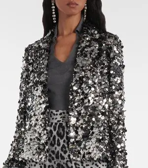 Dolce & Gabbana Sequined Blazer