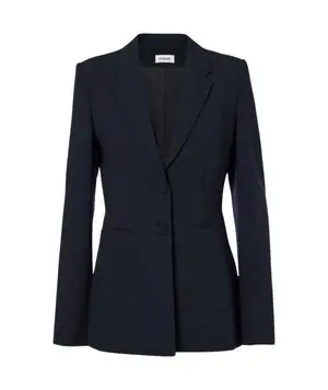FFORME Bennet Wool-blend Crêpe Blazer - Blue