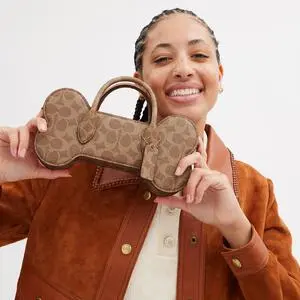 COACH Bone Bag In Signature Canvas