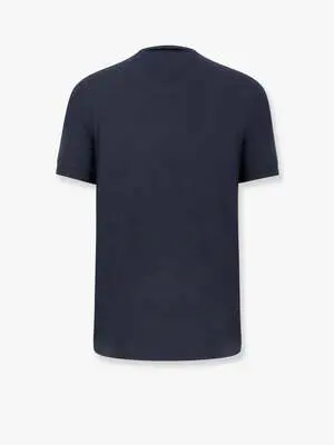 Giorgio Armani Icon Viscose Tshirt - Blue