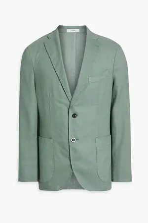 Boglioli Woolblend Blazer - Grey Green