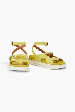 Zimmermann Suede Buckled Sandals