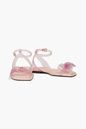 Zimmermann Bow-detailed Pvc Sandals
