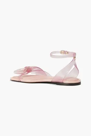 Zimmermann Bow-detailed Pvc Sandals
