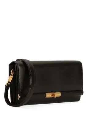 Dolce & Gabbana Leather Shoulder Bag - Black