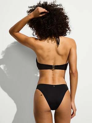 Victoria's Secret Swim Brazilian Bikini Bottom - Black
