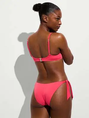 Victoria's Secret Side-Sash Cheeky Bikini Bottom Pink