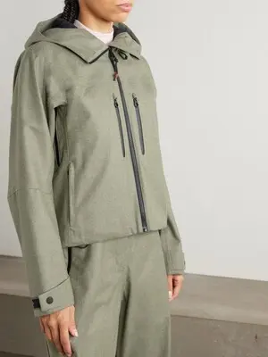 Loro Piana Abelboden Wool And Cashmere-blend Hooded Jacket