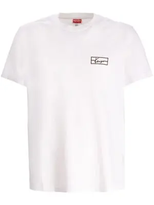 Kenzo Logo-embroidered T-shirt