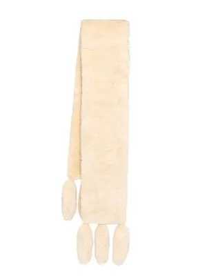 CONNER IVES Faux-fur Stole - Neutrals