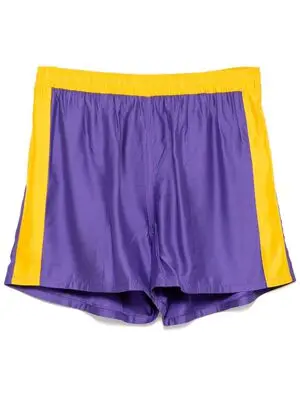 BODE Satin Field Shorts