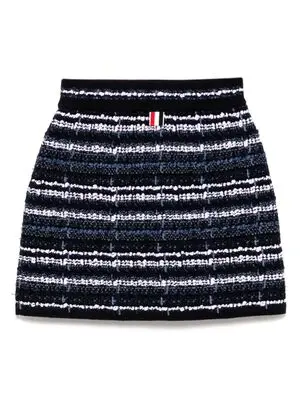 Thom Browne Tweed Mini Skirt