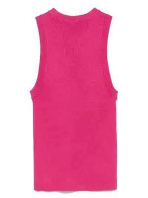 Dkny Ribbed-knit Tank Top