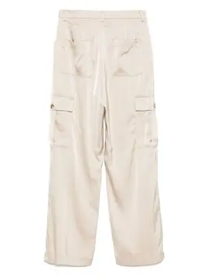 Dkny High-rise Satin Trousers