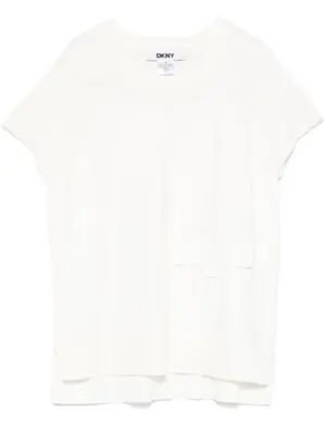 Dkny Ribbed-knit T-shirt