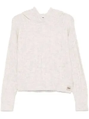 Dkny Cable-knit Hoodie