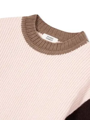 STUDIO TOMBOY Colour-block Jumper
