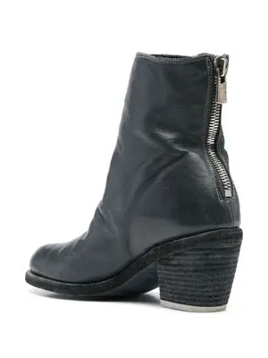 Guidi 70mm Leather Ankle Boots