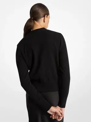 Michael Kors Cashmere Button-front Cardigan