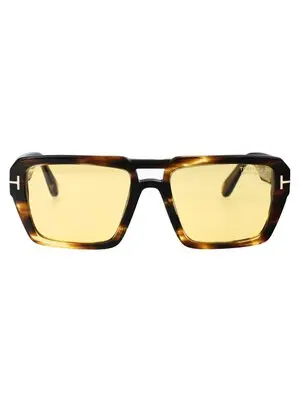 TOM FORD Tom Ford Eyewear Square Frame Sunglasses - Multi